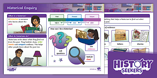 KS1 History Seekers: Historical Enquiry Organiser