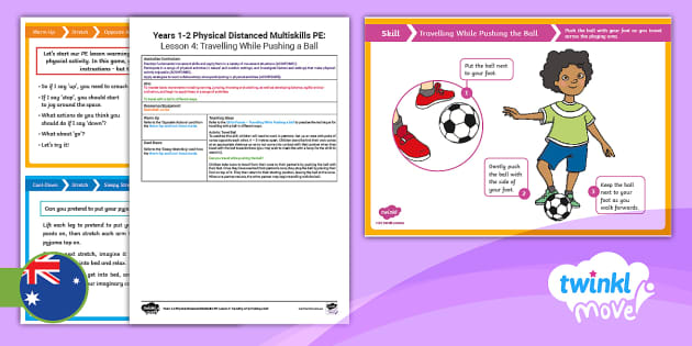 Lesson 4: Travelling While Pushing a Ball Lesson Pack