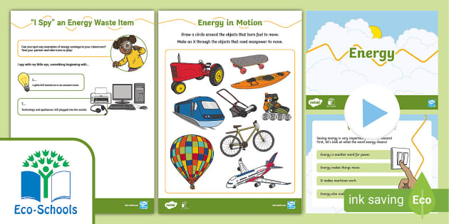 Eco-Schools Saving Energy Foundation Stage Lesson Pack