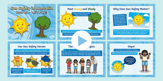 Sun Safety Short Story (Hecho por educadores) - Twinkl