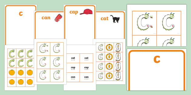 'c' Phonics Workstation Pack (teacher made) - Twinkl