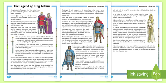 The Legend of King Arthur