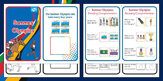 Summer Olympics Adapted Reading | Summer Olympic Resources