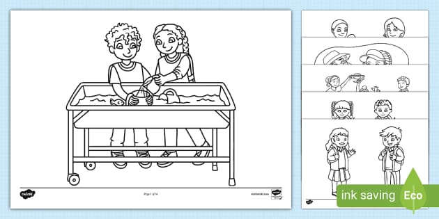 My First Day Colouring Pages | Twinkl (professor feito) My First Day Colouring Pages | Twinkl (professor feito)