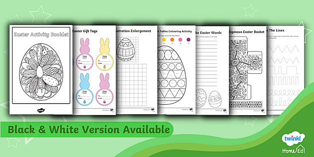 Home Education Easter Activity Booklet (teacher made)