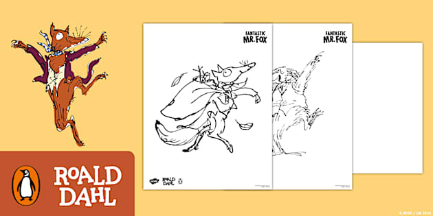 how to draw mr fox step by step