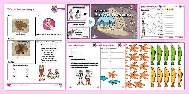 Phonics: Level 3: Week 1: Lesson 4 Pack: phonics letter 'x'