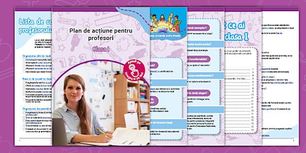 FREE! - Început de an școlar – Plan de acțiune pentru clasa I