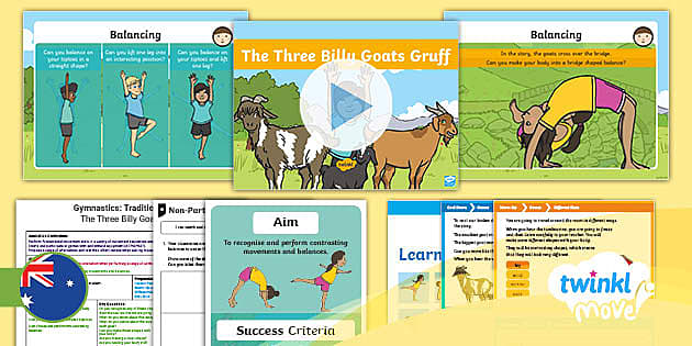 Gymnastics: Traditional Tales: The Three Billy Goats Gruff