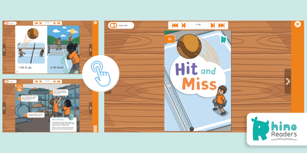 Reading Book Level 2 Phonics | Hit and Miss | Reading Scheme