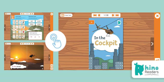 Level 2c Decodable Readers: In the Cockpit (teacher made)