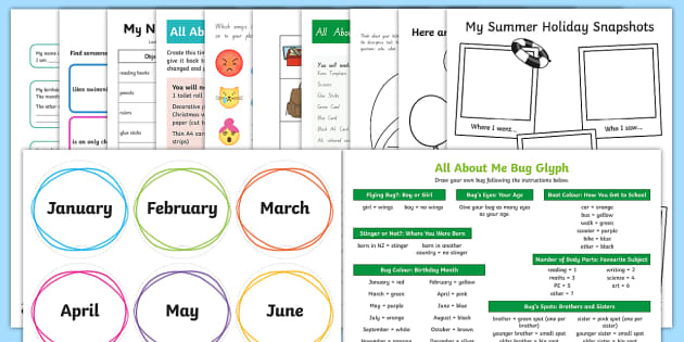 * NEW * Year 3 First Week Back Activity Pack