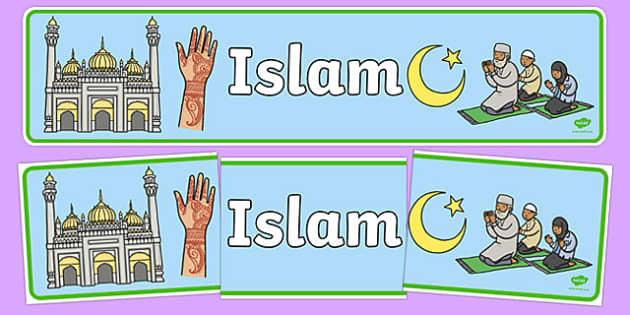 Islam Display Banner (teacher made) - Twinkl