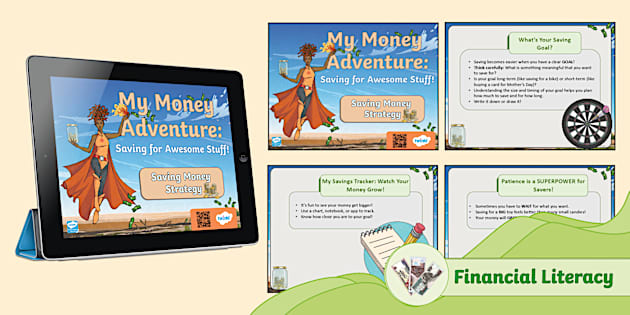 Saving Money Plan PowerPoint (teacher made) - Twinkl
