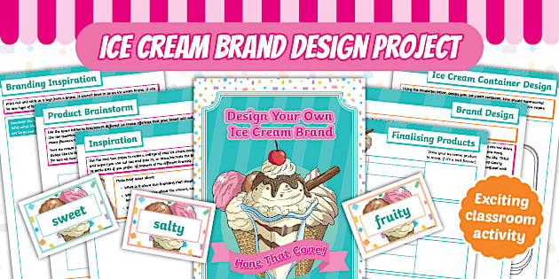 Ice Cream Brand Design Project