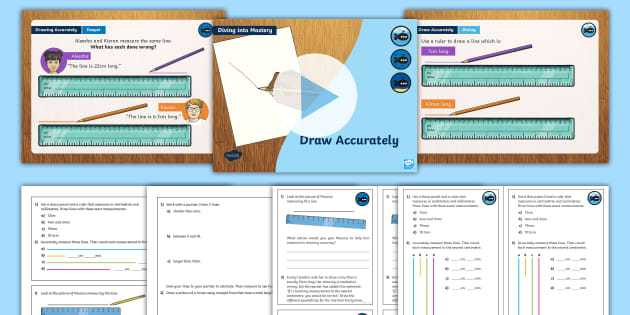 Year 3 White Rose Maths: Draw Accurately - Teaching Pack
