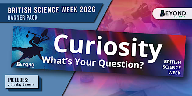 British Science Week: Curiosity Display Banner