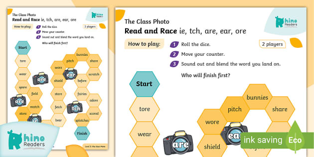 Level 5c The Class Photo: Read and Race - Twinkl