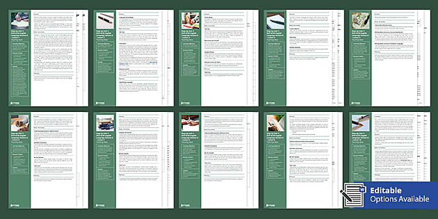 OCR GCSE English Language Intervention Lessons: Full Unit