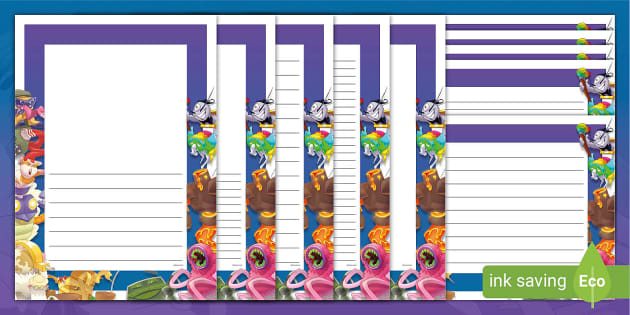 Twinkl Champion Cards Page Border Pack - Twinkl