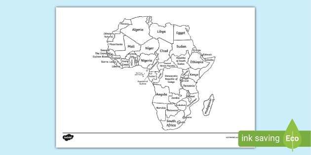 FREE! - Africa Colouring Page | Colouring Sheets