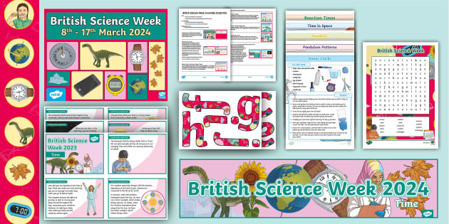 KS2 British Science Week 2024 (Time) Resource Pack - Twinkl