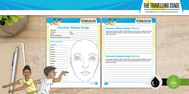 FREE Character Makeup Design Activity (teacher made)