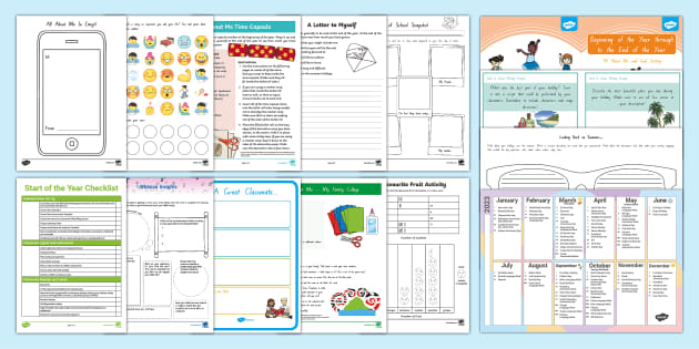 Year 3 First Week Back Activity Pack (teacher made) - Twinkl