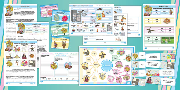Teaching Learners of EAL about Easter - Activity Pack