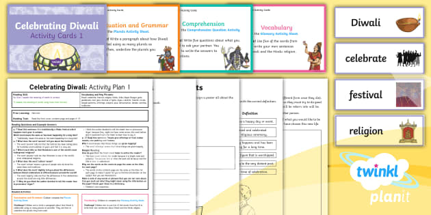 Celebrating Diwali Guided Reading 1 Y3 (Lehrer gemacht)