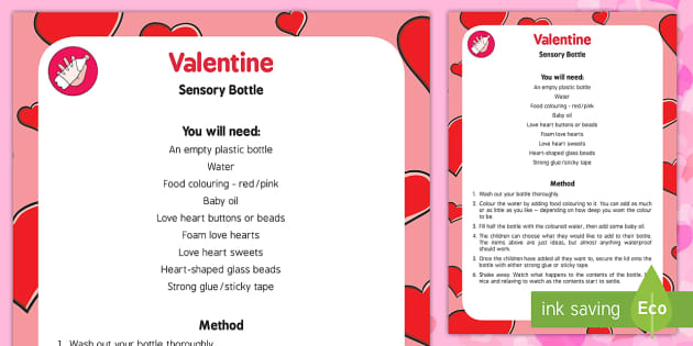 Popular Saint Valentine’s Day Fine-Motor and Sensory Activities - Twinkl