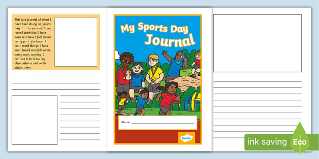 Sports Day Journal (teacher made) - Twinkl