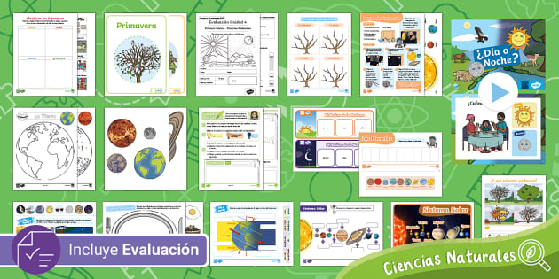 Pack Ciencias Naturales 1º El Sol y Las Estaciones del Año