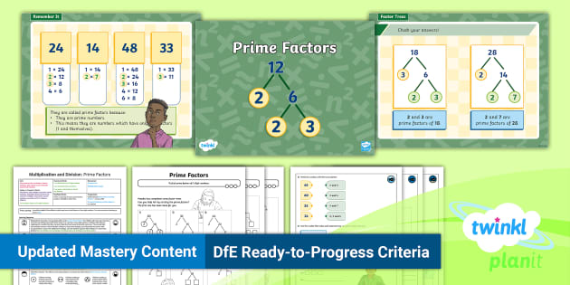 Prime Numbers Year 5 Multiplication Division Maths Lesson