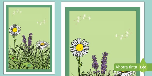 Carátula de cuaderno: Naturaleza | Twinkl - Twinkl