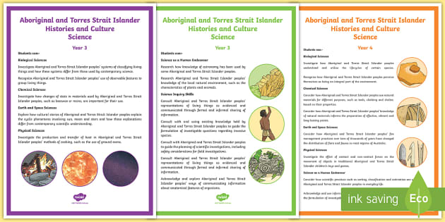 3-4 Aboriginal and Torres Strait Islander Histories and Cultures Science