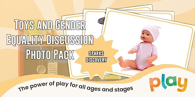 Toys and Gender Equality Discussion Photo Pack