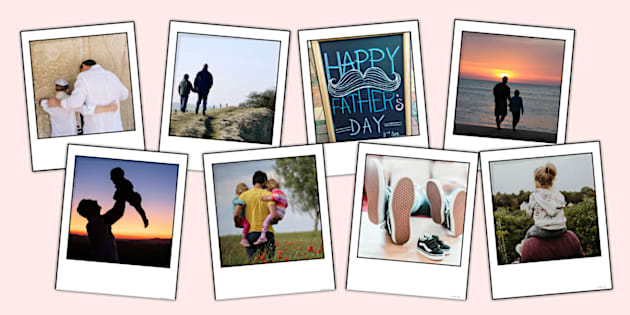 * NEW * Father's Day Instant Photo Style Display Images