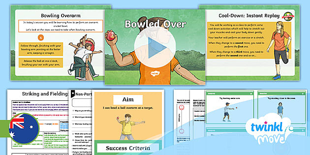 Move PE Year 6 Striking and Fielding Lesson 5: Bowled Over
