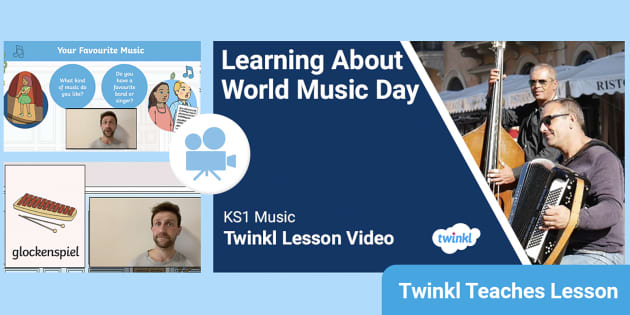 👉 KS1 (Years 5-7) Music: World Music Day Video Lesson