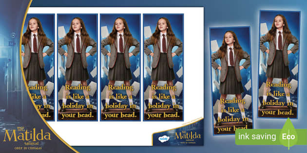 FREE! - 'Reading Is Like a Holiday in Your Head' Bookmarks