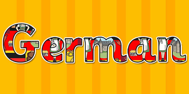 German Title Display Lettering - German, Display, lettering