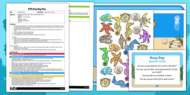 Alphabet Fishing Resource Pack - ESL Alphabet Game - Twinkl