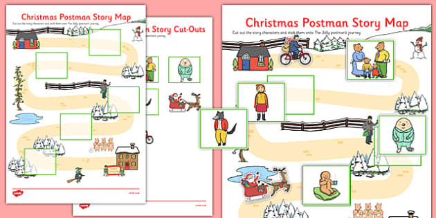 Story Map Activity Resource Pack To Support Teaching On The Jolly Christmas
