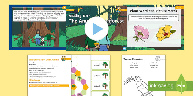 Adding un- Lesson Plan - Level / Phase 5 Week 30 Lesson 2 Twinkl Phonics