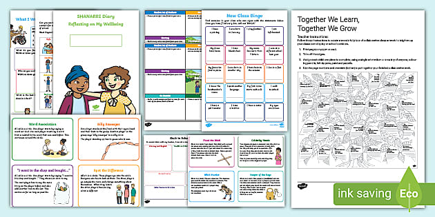 First Level Back to School Activities - CfE (teacher made)