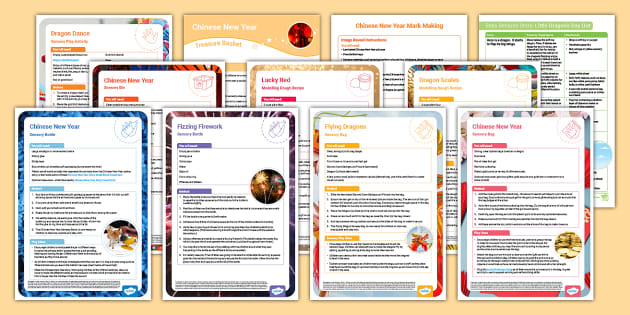 Chinese and Lunar New Year Sensory Play Activities - Twinkl