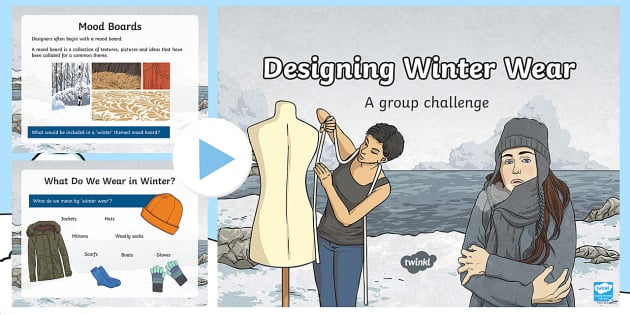 CfE (Second) Lesson 5: Designing Winter Wear PowerPoint