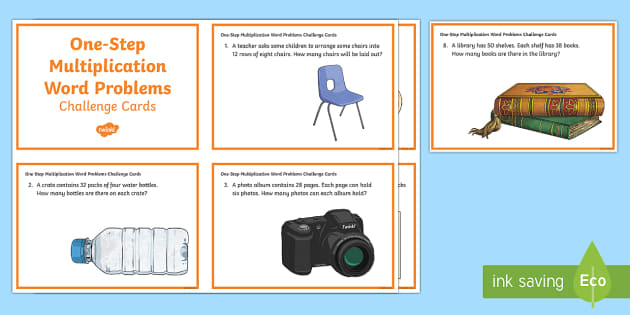 KS2 One Step Multiplication Word Problems Maths Challenge Cards ks2-one-step-multiplication-word-problems-maths-challenge-cards