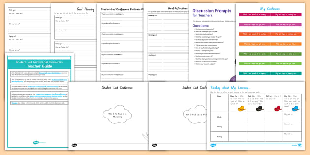 Student-Led Goal Setting Conference Resource Pack